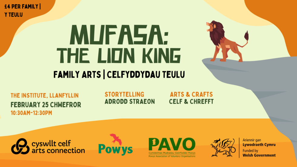 Mufasa: The Lion King | Arts Connection - Cyswllt Celf